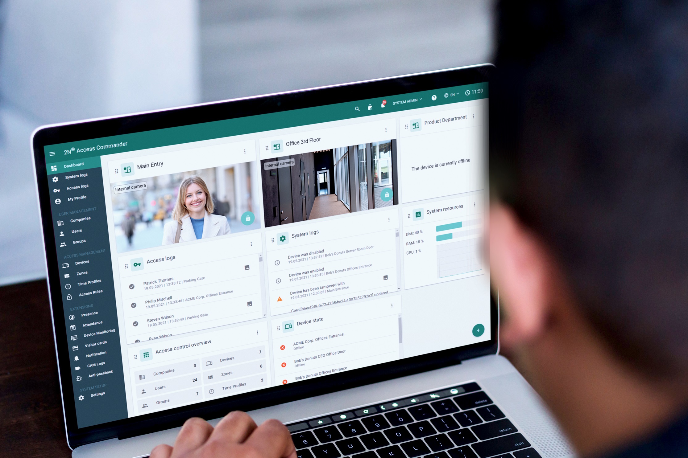 Logische toegangsbeveiliging - ntri toegangscontrole